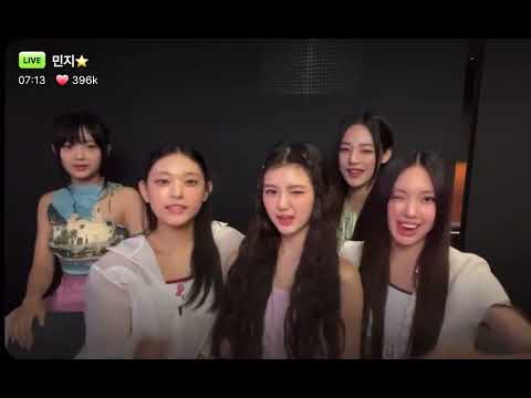 NewJeans talking about Hanni’s blonde hair - YouTube