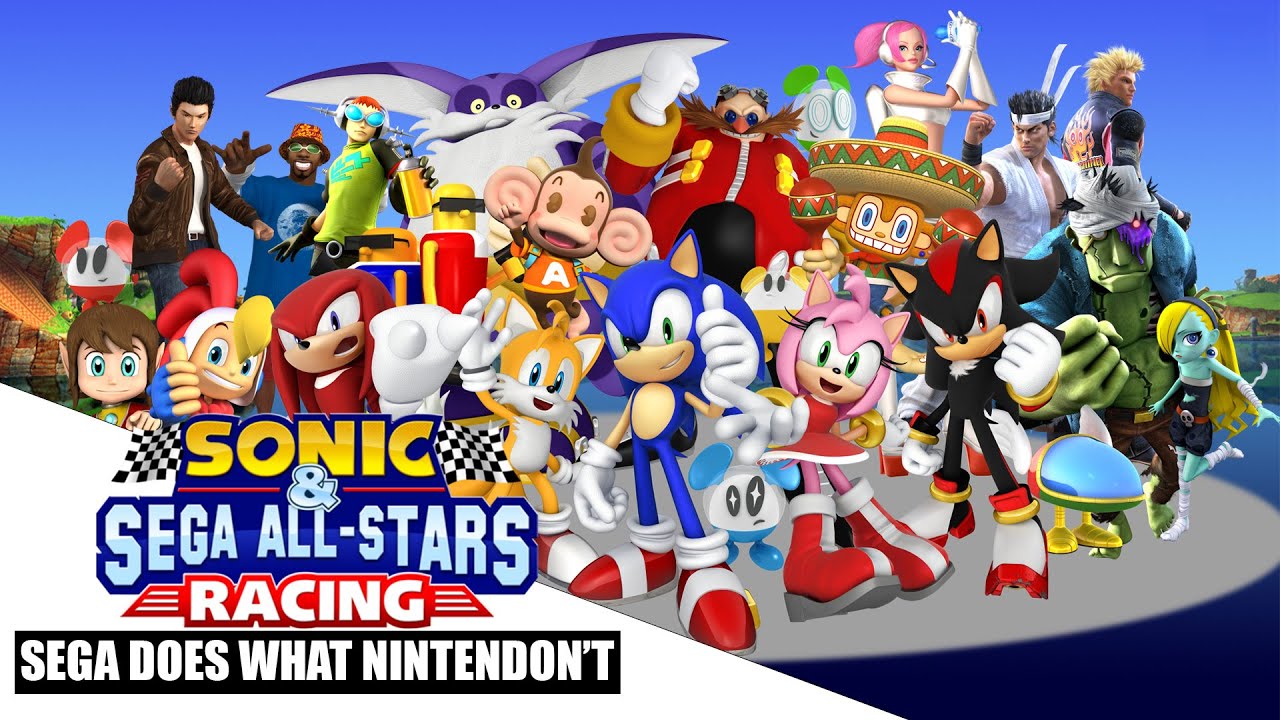 Sonic & SEGA All-Stars Racing: SEGA Does What Nintendon't - YouTube
