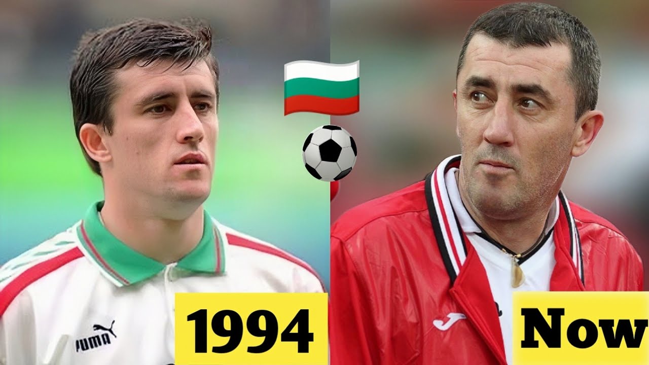 Bulgaria 🇧🇬 World Cup 1994 Squad ⚽ Then and Now | Football Legends ...