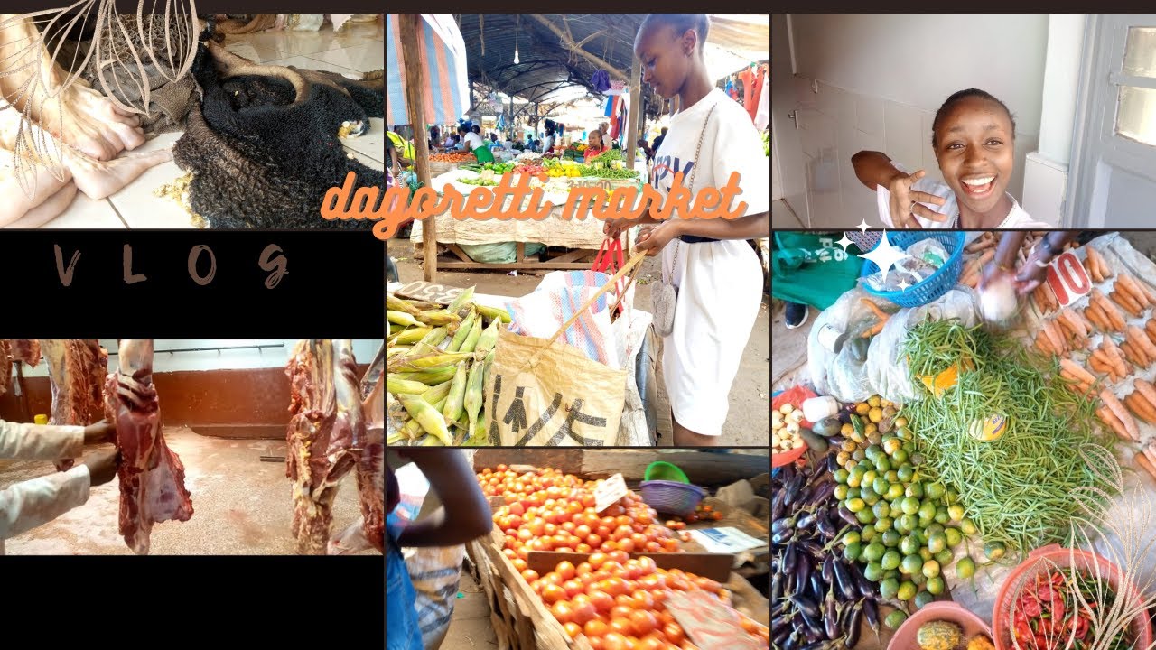 Exploring the famous Dagoretti market (Ndunyu) in Kenya / grocery ...
