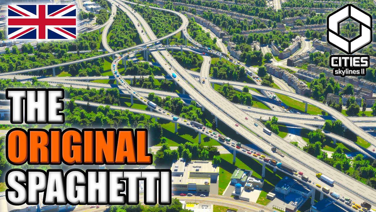 Building the UK’s Spaghetti Junction in Cities Skylines 2 - YouTube