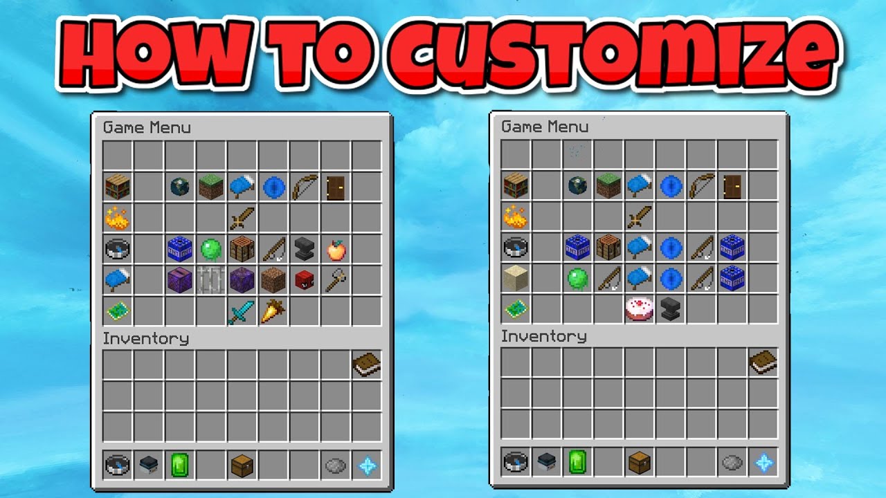 How To Customize Hypixel's Game Menu - YouTube