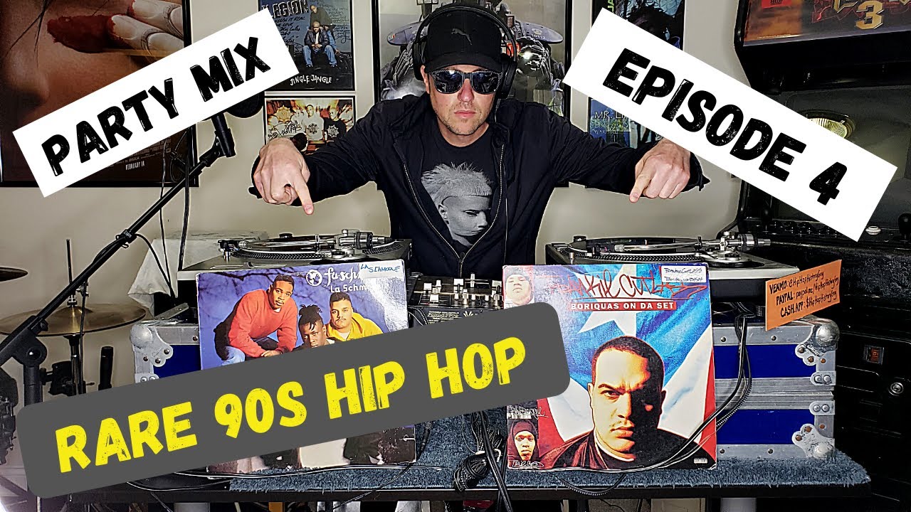 Old School 90's Hip Hop Party Mix & Dance Mix Vinyl Only - YouTube