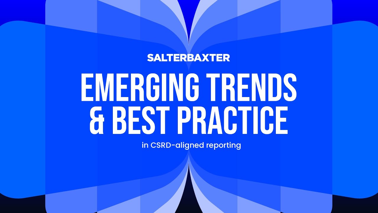Emerging trends & best practice in CSRD-aligned reporting - YouTube