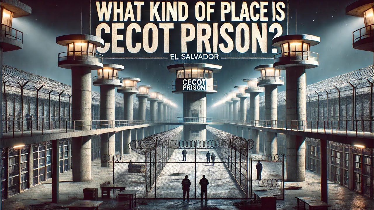 CECOT: The World's Most Terrifying Prison: What Happens Inside CECOT ...