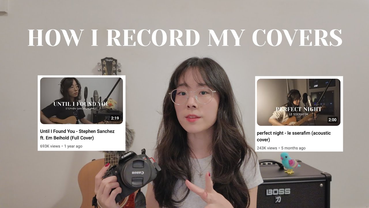 this is how i record my music covers! (3 different methods) - YouTube