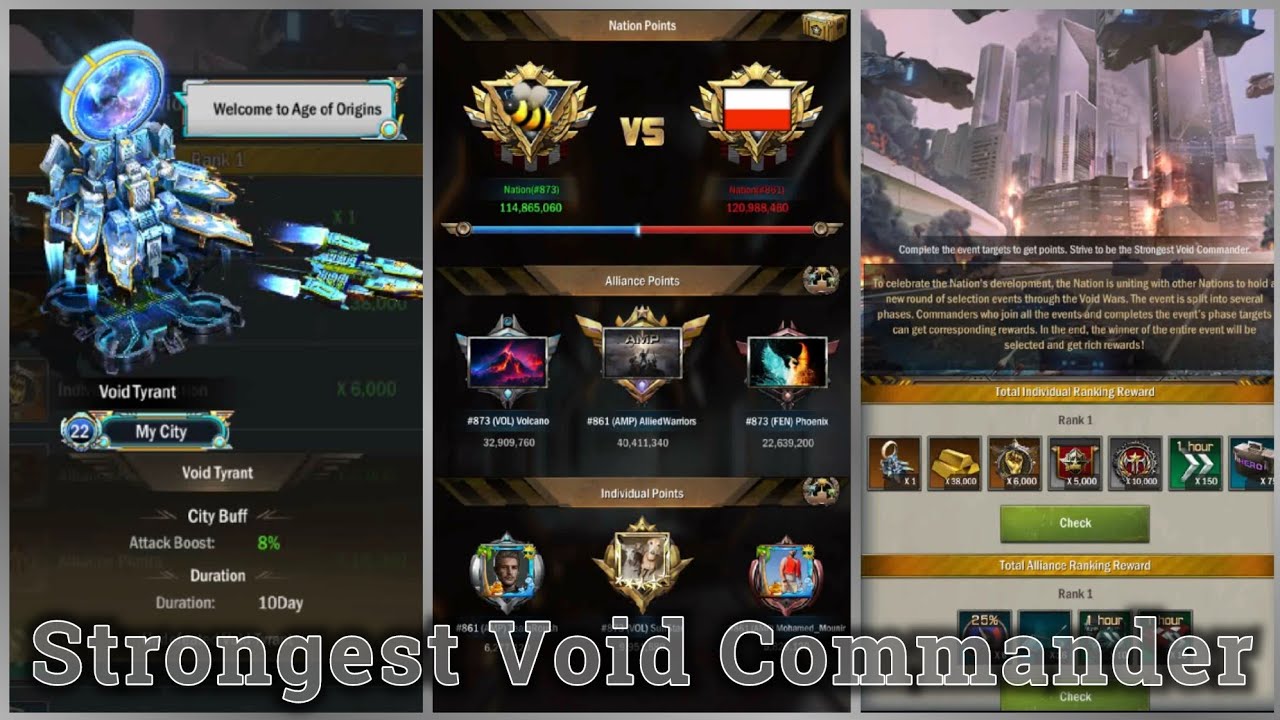 Strongest Void Commander - 7 Day Event - I Lost All My Troops 😢 ...