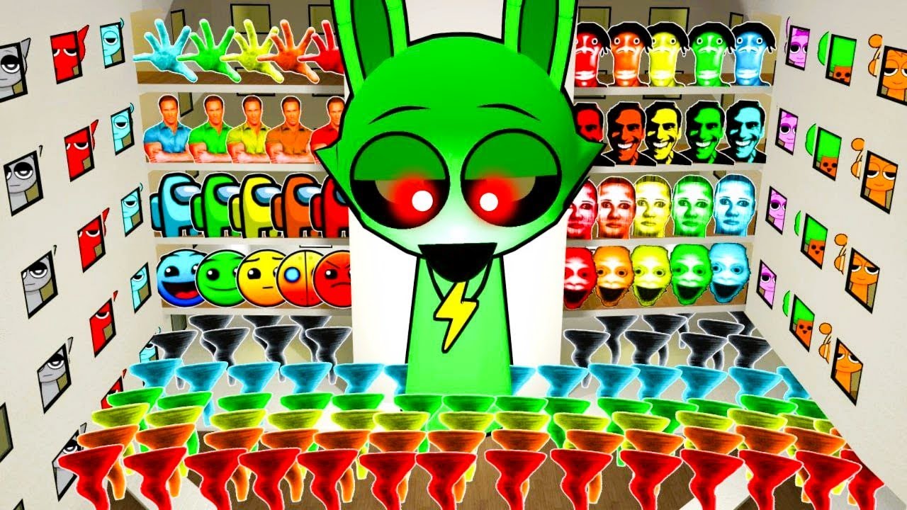 ALL FULL SPRUNKI NEXTBOT OBUNGA NEXTBOT & 2D NEXTBOTS, NEW UPDATE IN ...