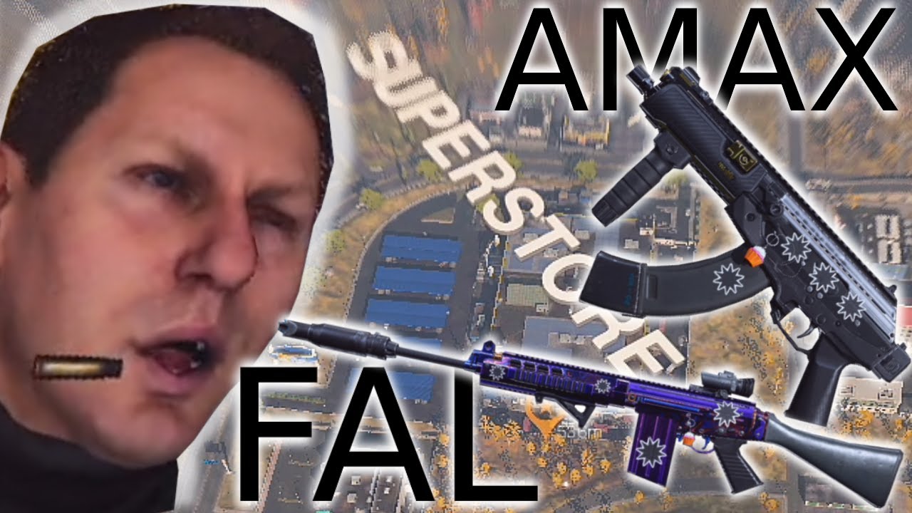 FAL CLASS SETUP W/ THE AMAX SMG | Call of Duty: Warzone - YouTube