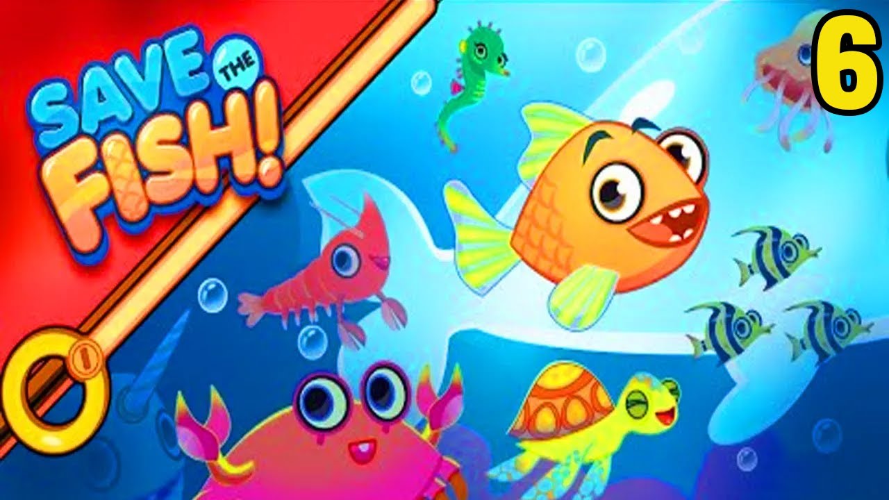 Best Fun Fish Puzzle Game Mobile Save The Fish! Android ios Gameplay ...