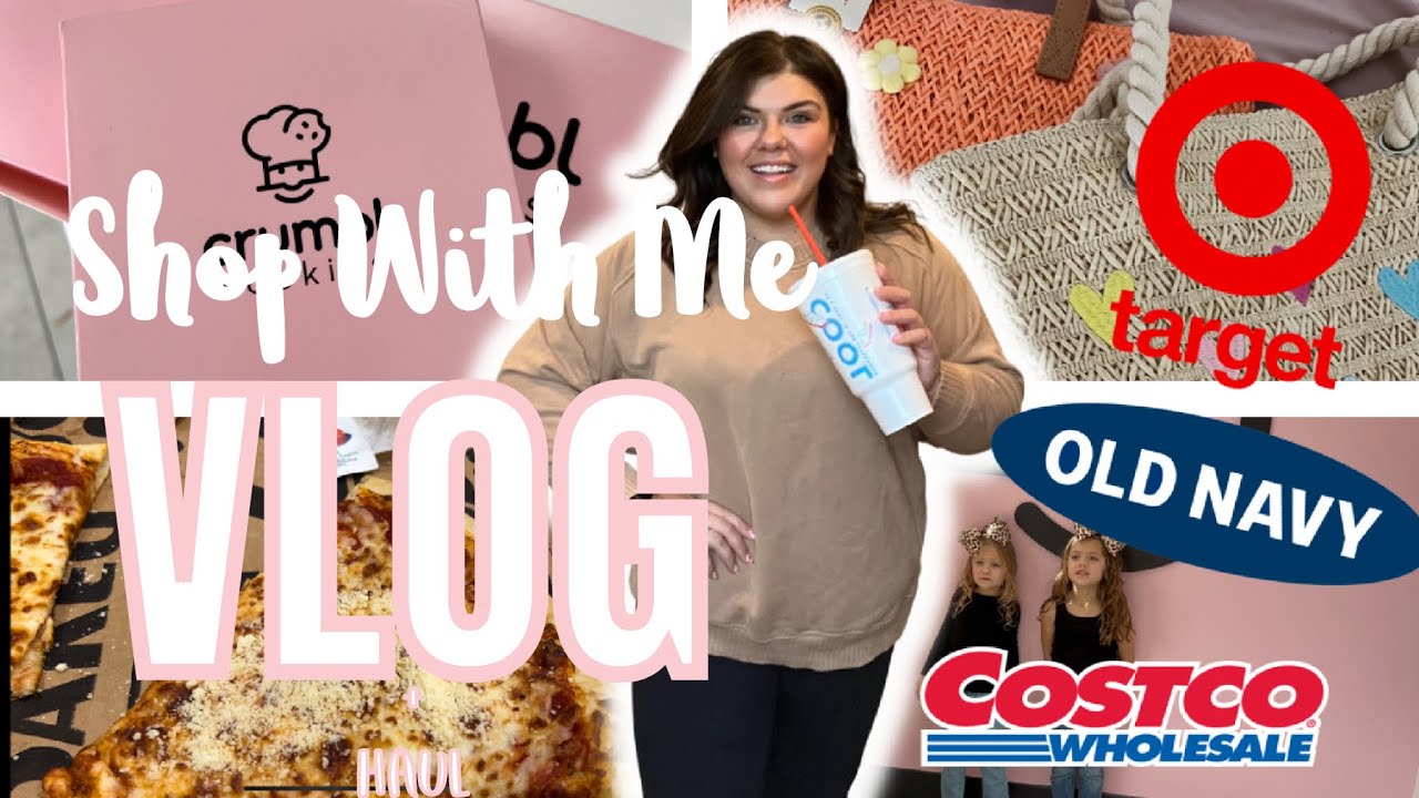 VLOG ~ SHOP WITH US + Girls Spring Clothing Haul - YouTube