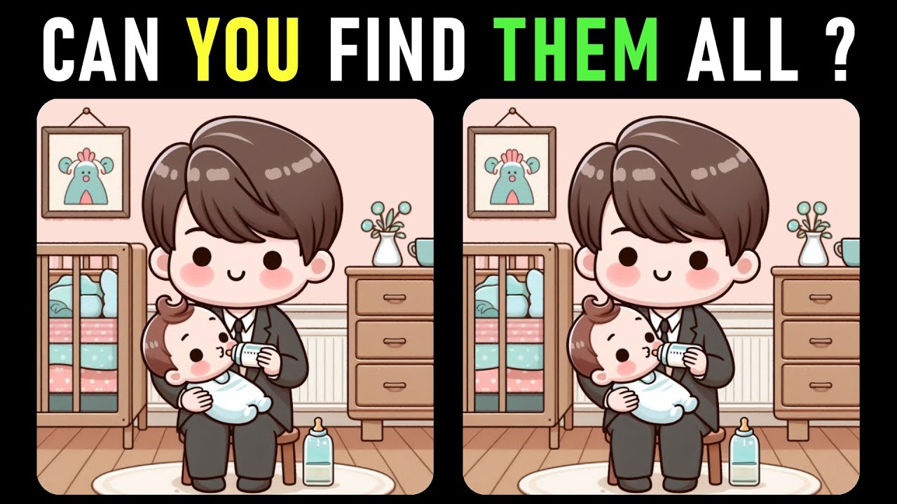 💡⏰Spot the Difference : Can You Find Them All? - YouTube