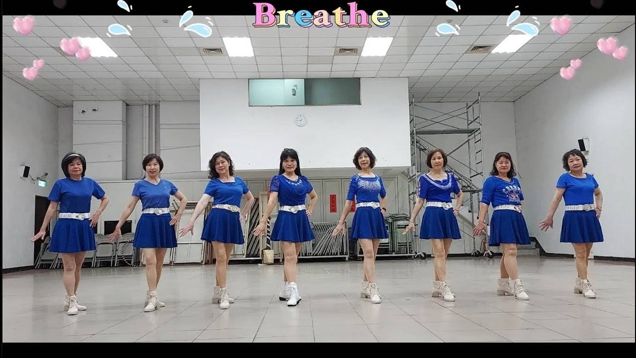 Breathe - Line Dance - YouTube