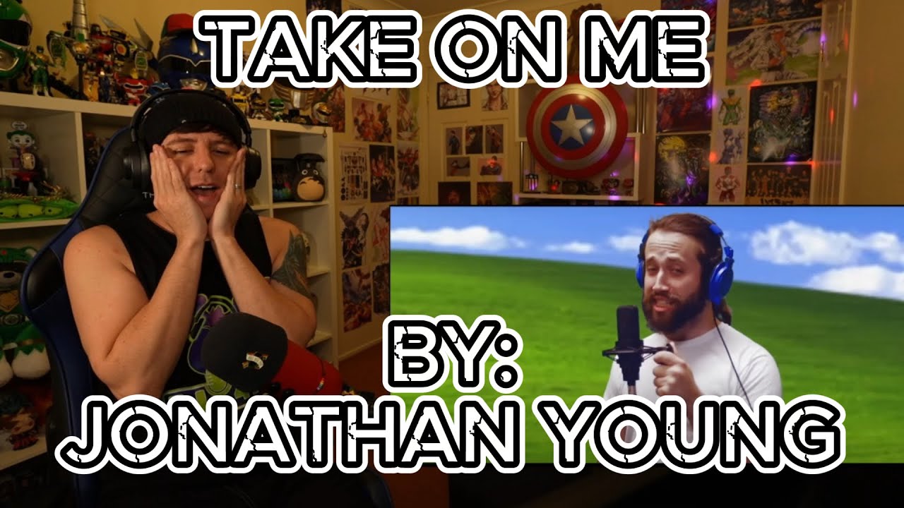 SO FREAKING FUN!!!!!!!!! Blind reaction to Jonathan Young - Take On Me ...