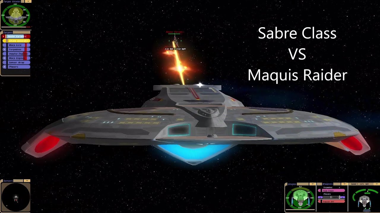 Sabre Class VS Maquis Raider | Star Trek Deep Space Nine | Star Trek ...