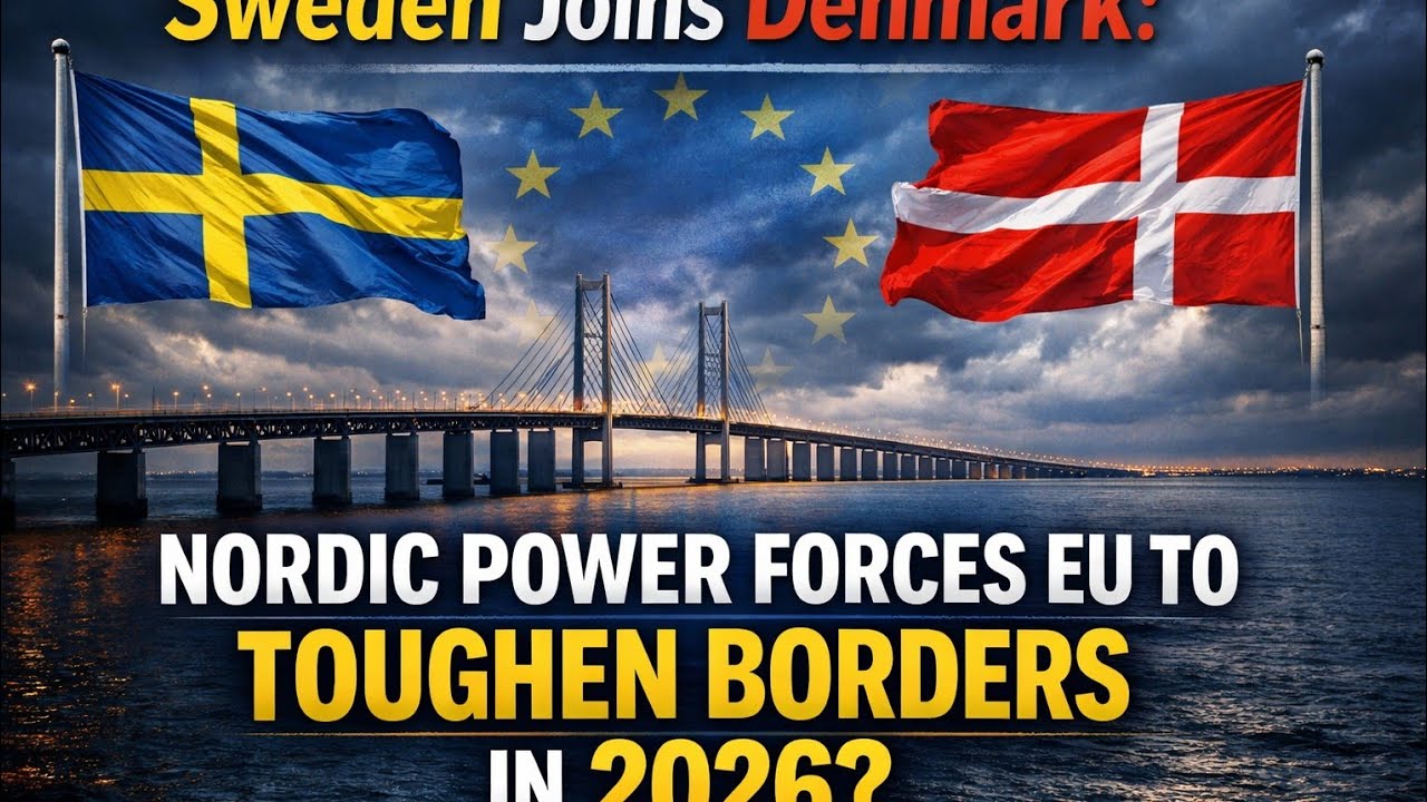Sweden Joins Denmark: Nordic Power Forces EU to Toughen Borders in 2026 ...