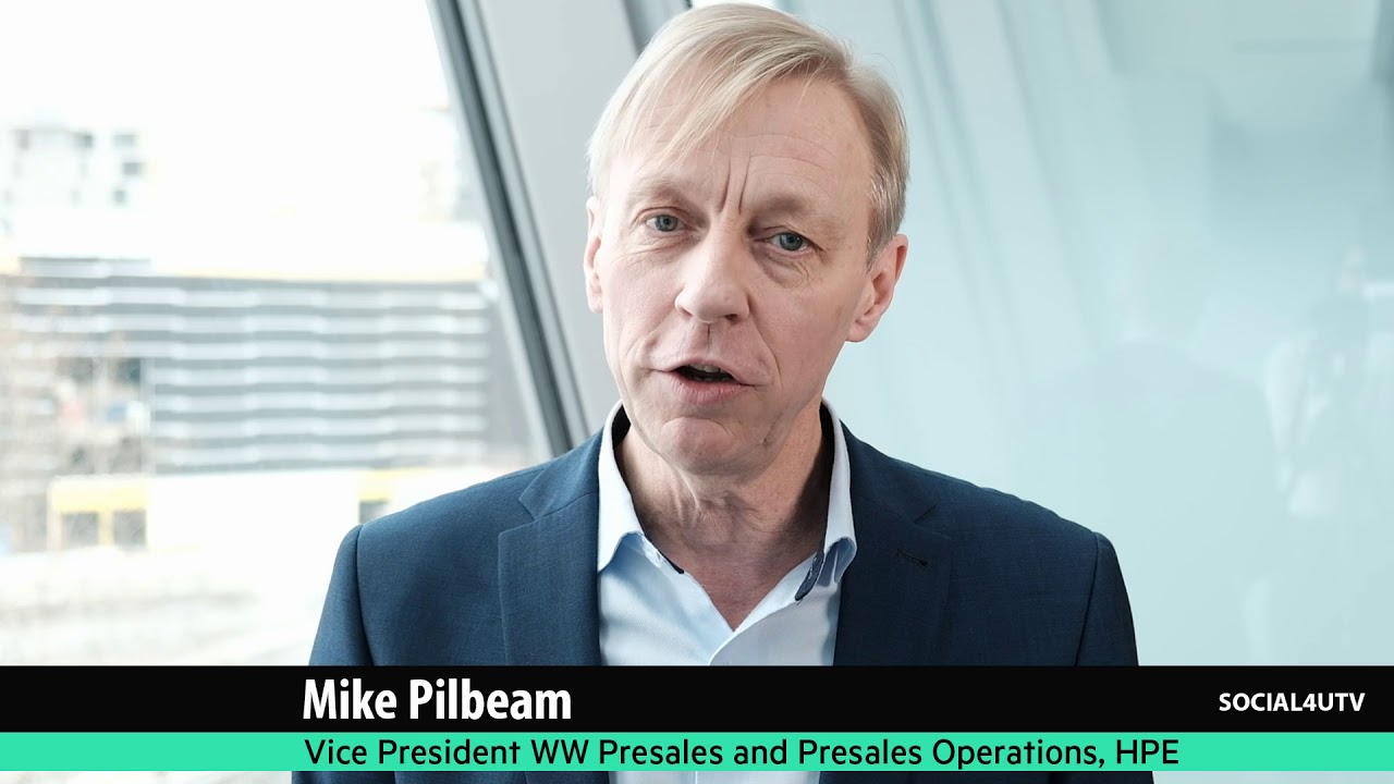 Mike Pilbeam is introducing HPE Technology & Solutions Summit 2019 ...