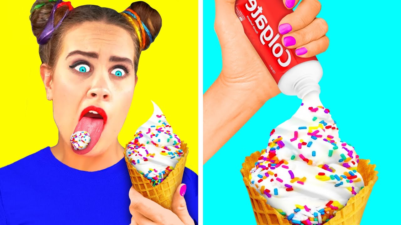 Bromas De Comida Graciosas | Momentos Divertidos Ideas 4 Fun - YouTube