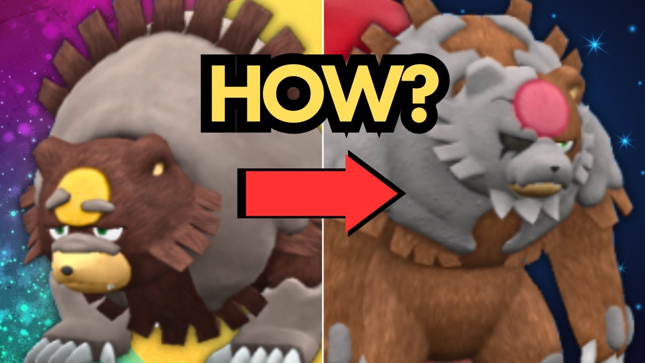 How Ursaluna Changed To Its NEW Bloodmoon Form! Pokemon Scarlet ...