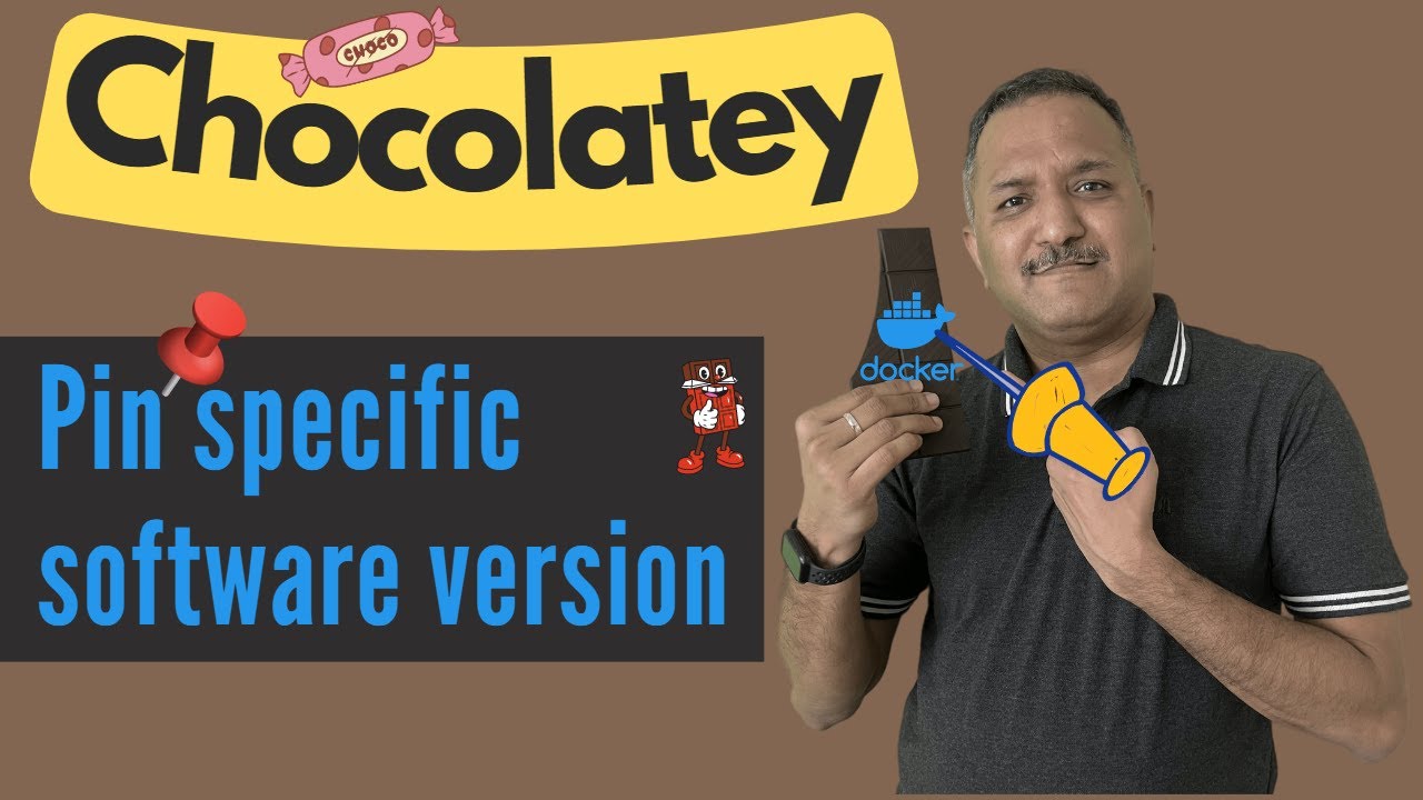 Pin software version using #Chocolatey - YouTube
