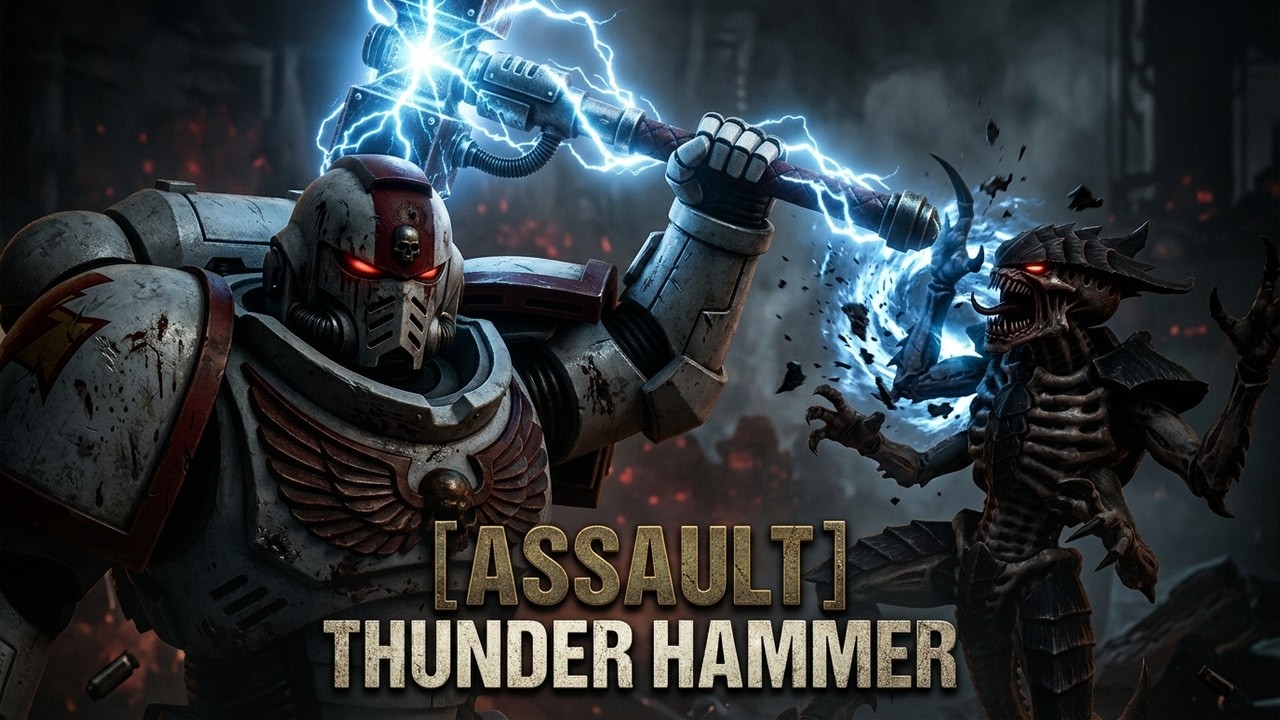 Assault Class Thunder Hammer destruction | Warhammer 40k Space Marine 2 ...