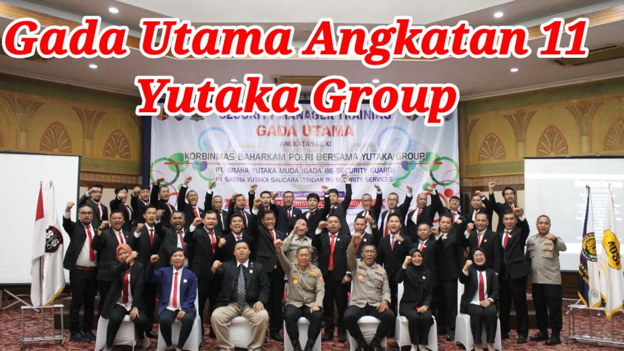 Gada Utama Angakatan 11 di Yutaka Group - YouTube