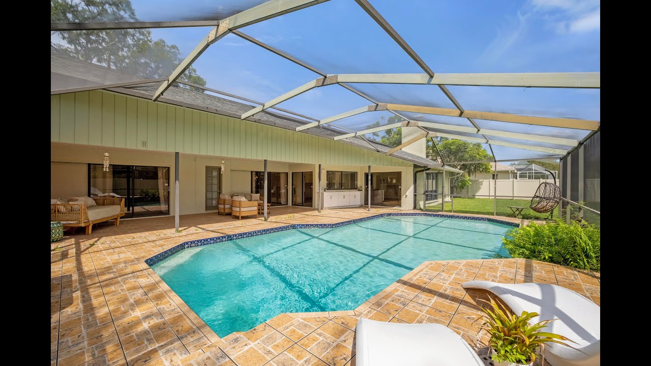 **SOLD** Stunning Custom Salt Water Pool Home--Tampa - YouTube
