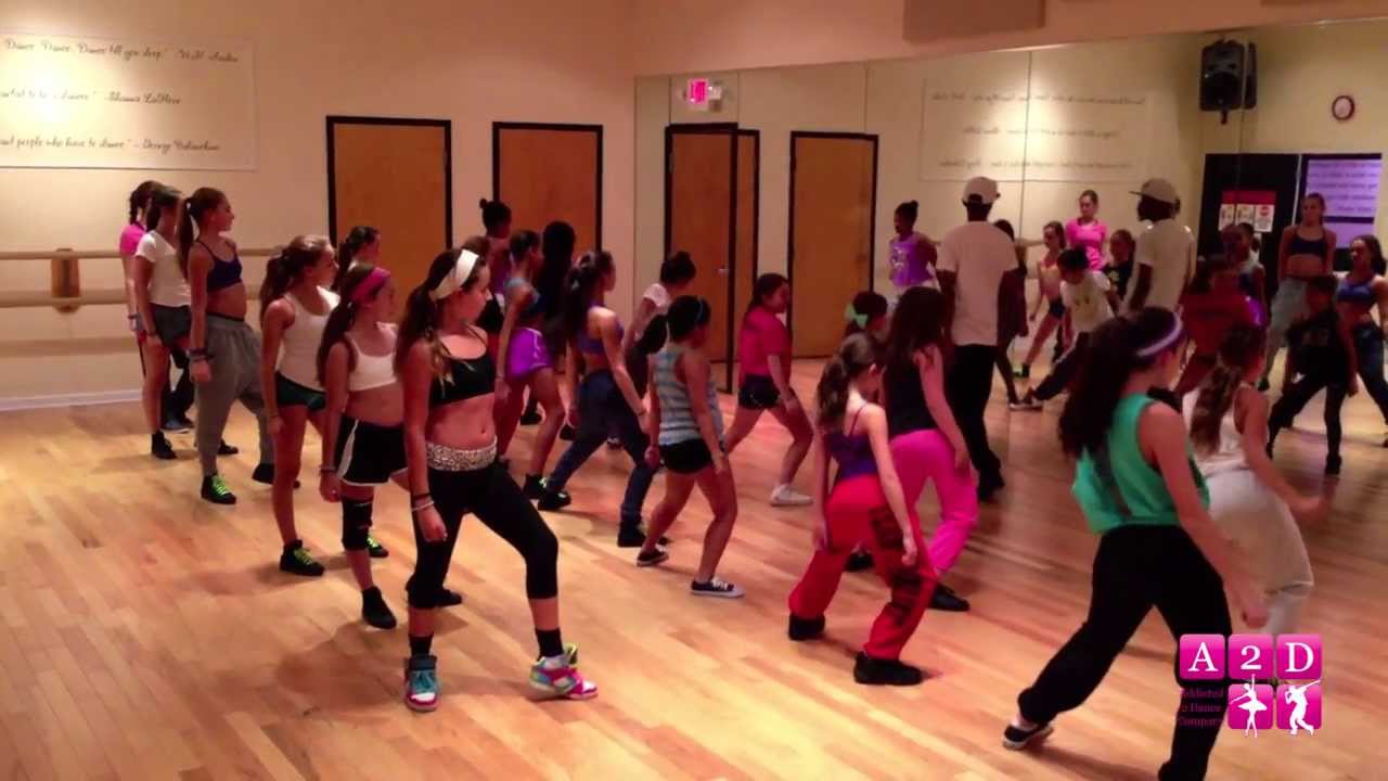 Hip-Hop Class | Addicted 2 Dance - YouTube