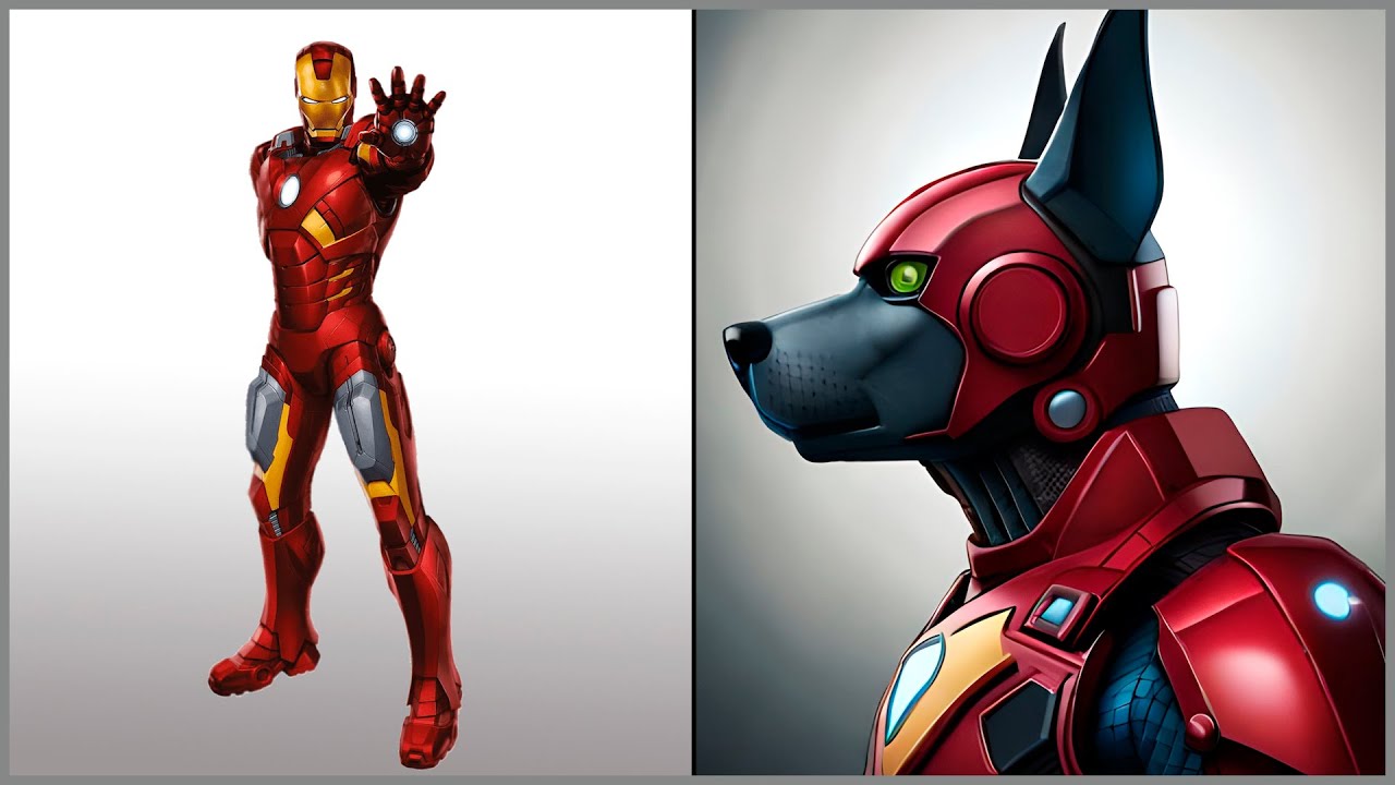 Mind-Blowing Transformation: Dogs Turned into Superheroes! Prepare to ...