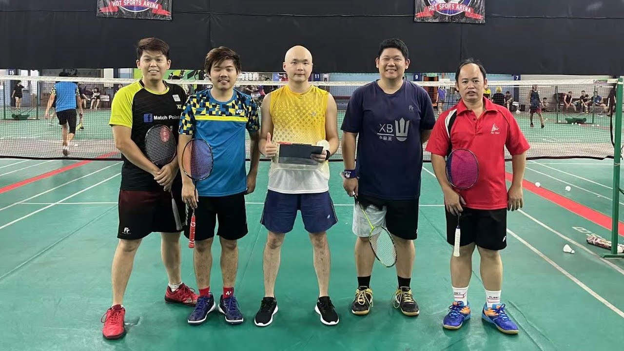 友谊赛 第二男双 Dylan/Cheng vs Miv/Foo GAME 2 比分 21:16 - YouTube