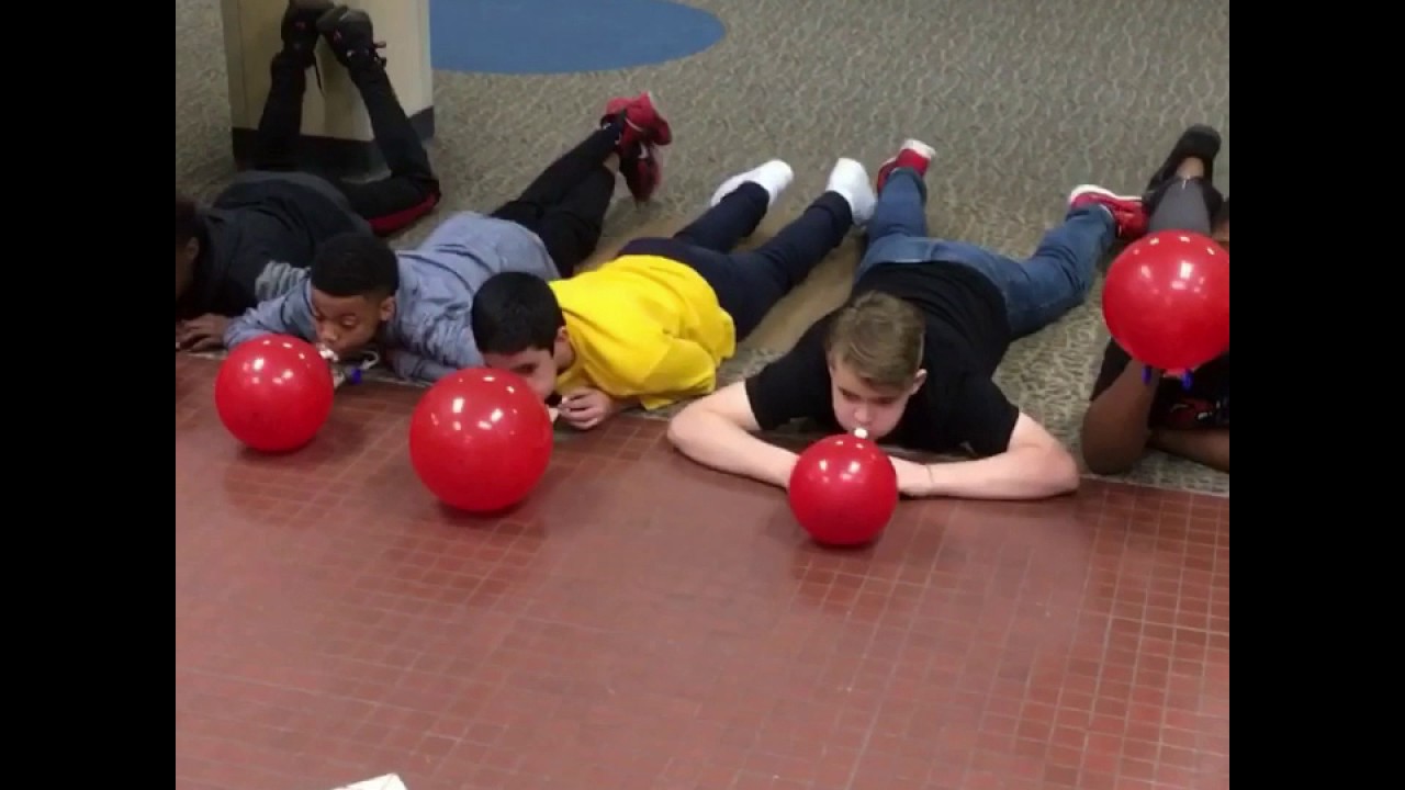 Elastic Potential Energy of Balloon Cars! - YouTube