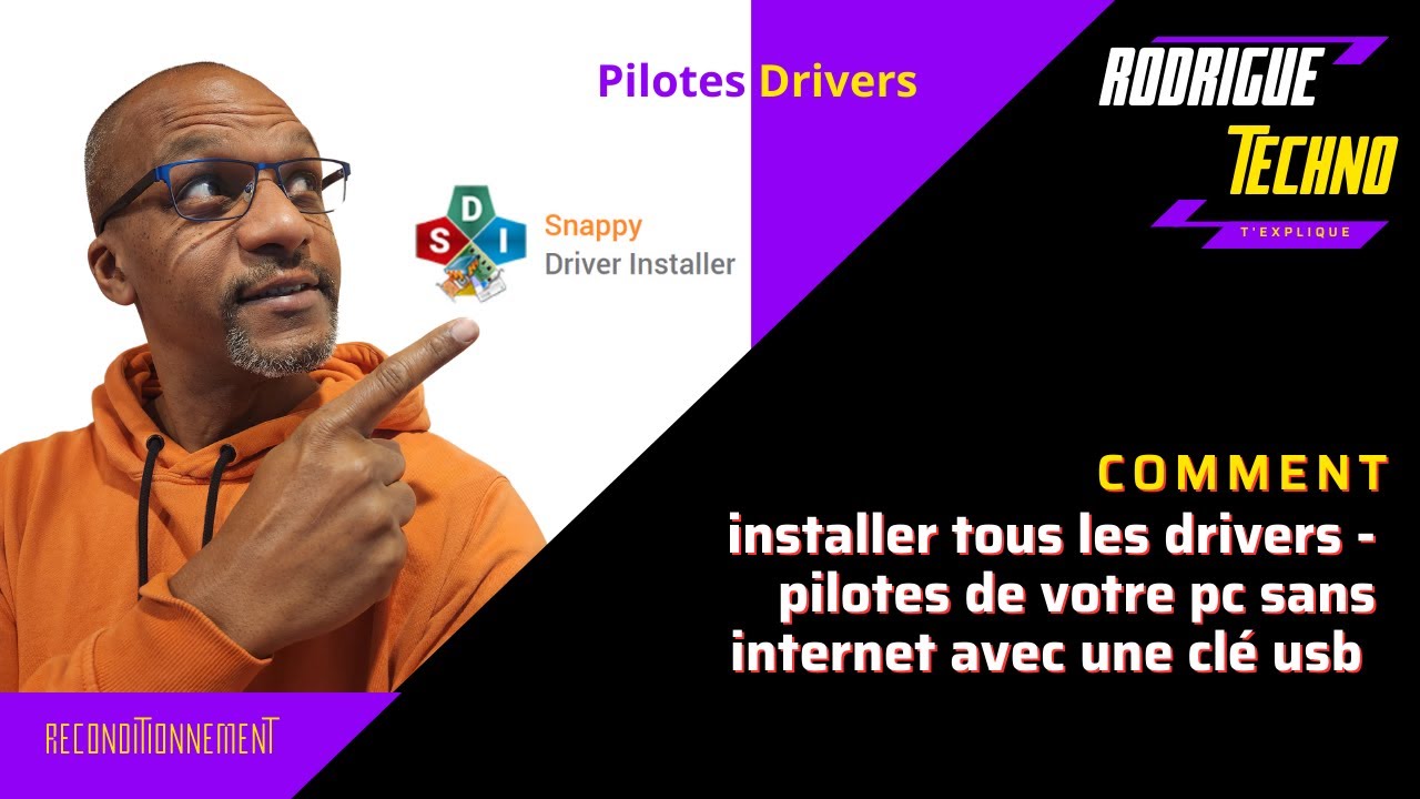 Comment installer tous les pilotes - drivers sans internet avec une clé ...