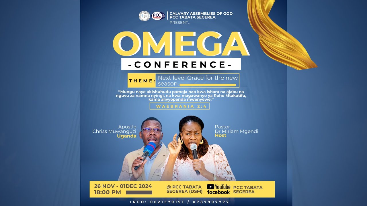 #live :Omega Conference 2024 || Apostle Chris Muwanguzi || Day 3 || PCC ...