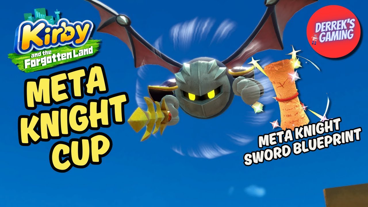 Kirby and the Forgotten Land | Meta Knight Cup | Easiest Way to Beat It ...