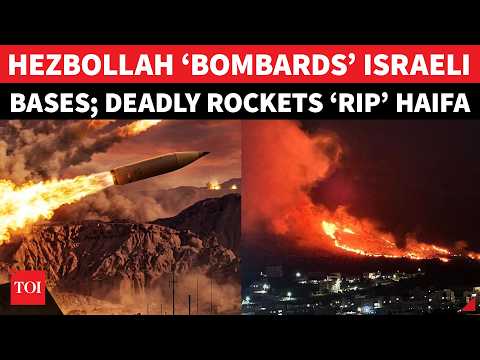 Hezbollah ‘HAMMERS’ Israeli Bases, Rains Rockets On Haifa After IDF Strikes As Iran War Widens