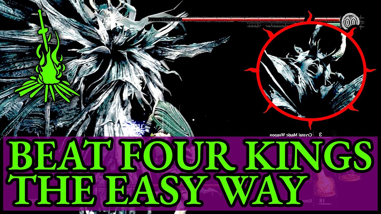 DARK SOULS REMASTERED How to kill the Four Kings for two minutes - Dark ...