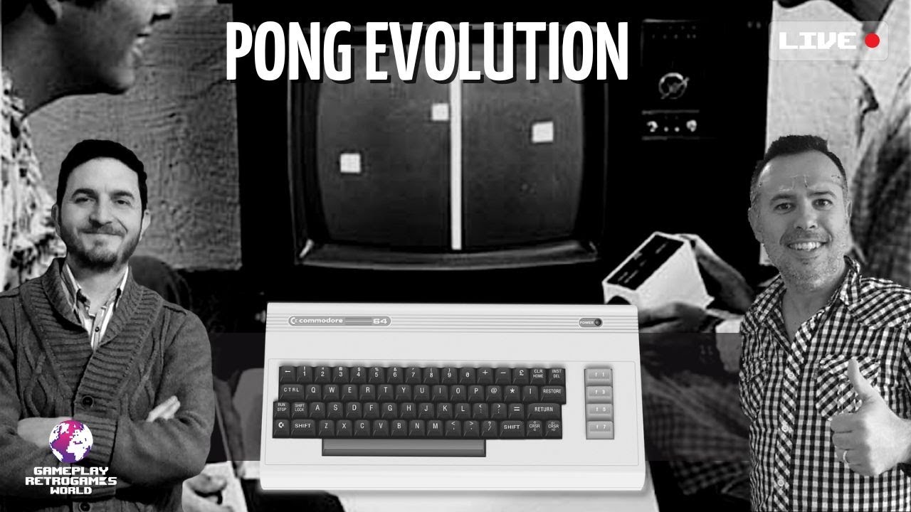 L'evoluzione del PONG ai tempi del COMMODORE 64! - YouTube