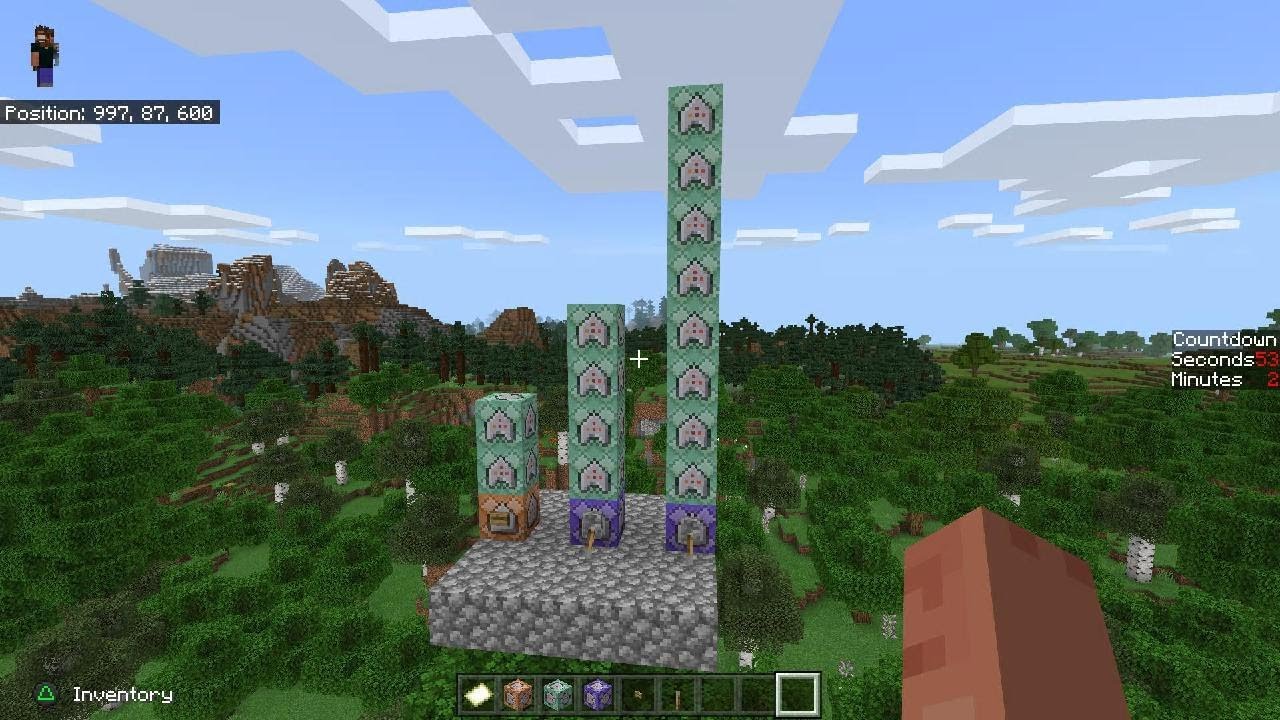 Make Countdown Timer Minecraft Bedrock Youtube