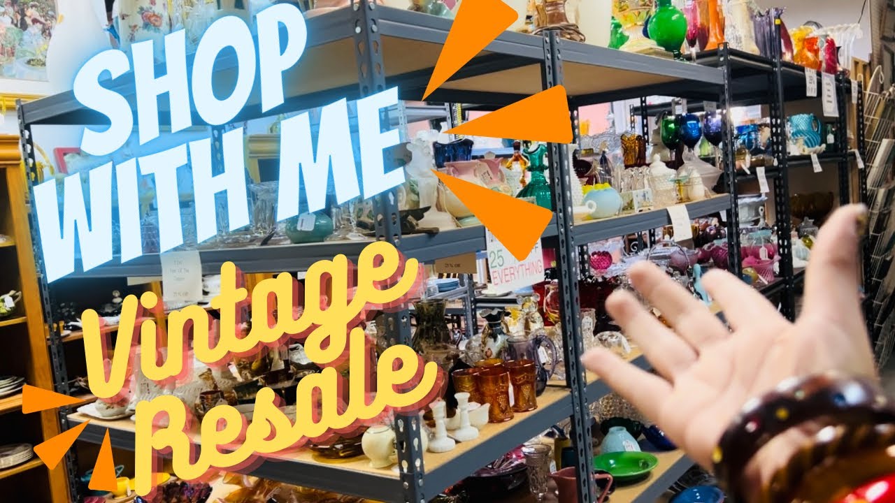 “My Turn!”| SHOP WITH ME | VINTAGE RESALE | ANTIQUE MALL FINDS | THRIFT | FLEA MARKET | BLENKO ...