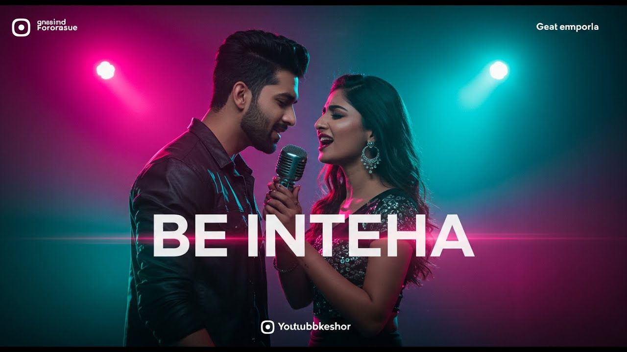 Be Inteha – Fast Romantic Bollywood Duet 2025 | Official Video | New ...