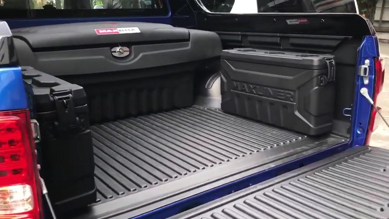 กล่องเอนกประสงค์ MAX SIDE BOX และ MAXBOX EXTRA V สำหรับรถกระบะ - YouTube