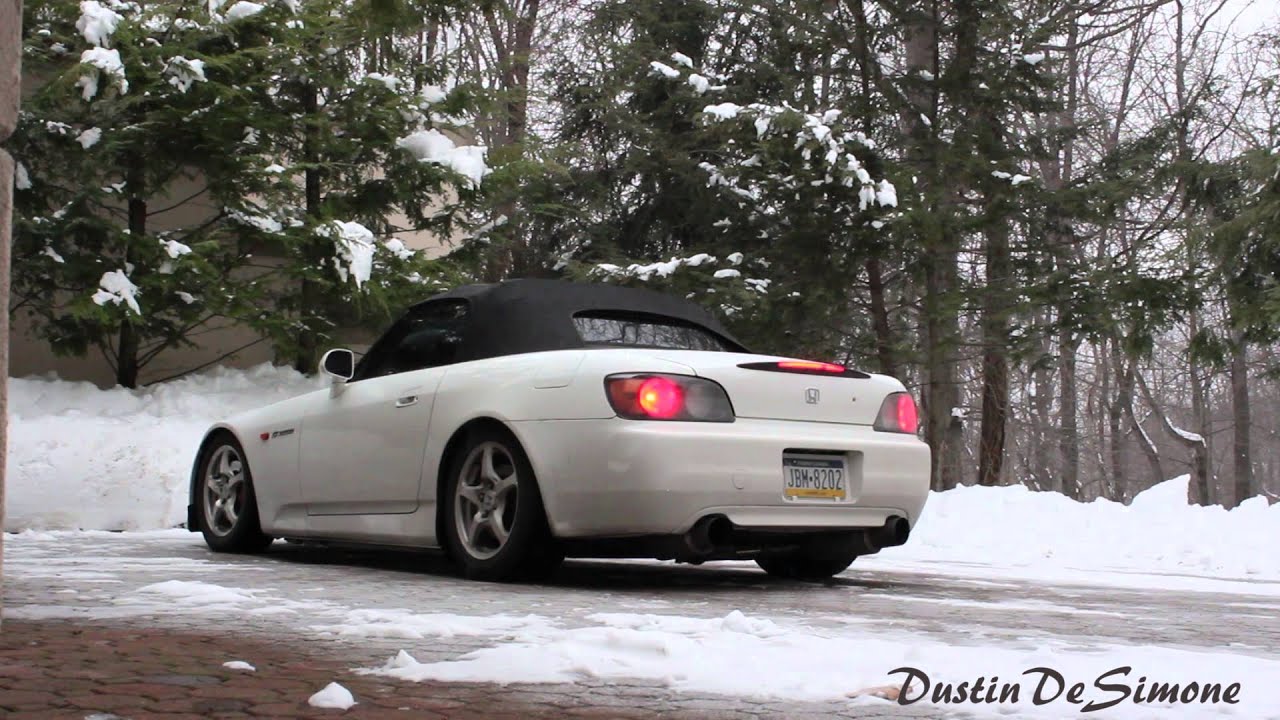 s2000 Invidia test pipe comparison - YouTube