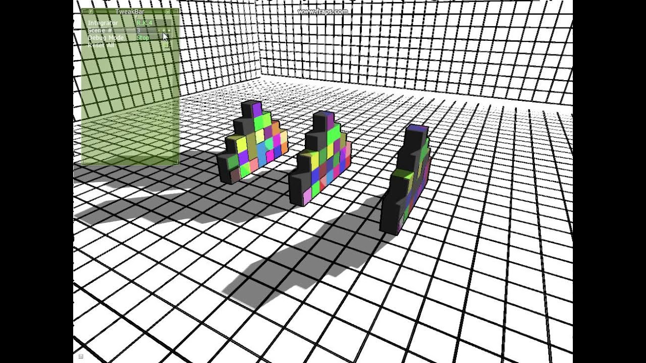 Physics Engine Demo - YouTube