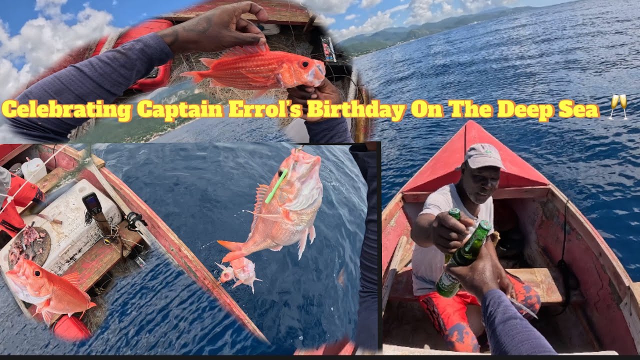 Celebrating Captain Errol’s Birthday On The Deep Sea 🥂 - YouTube