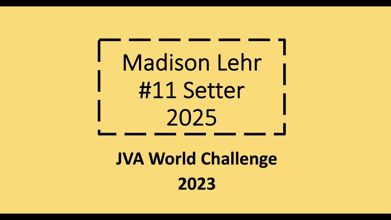 JVA World Challenge Madison Lehr highlights Hudl - YouTube