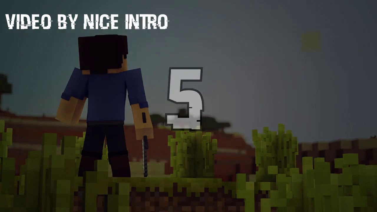 IMPRESSIONANTE TOP 10 Minecraft Animation Intro Templates 2017 ...