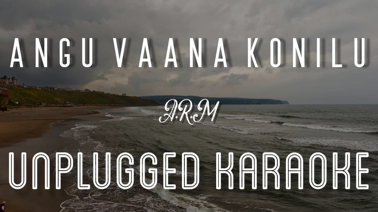 Angu Vaana Konilu - ARM | Karaoke with Lyrics | unplugged | Tovino ...