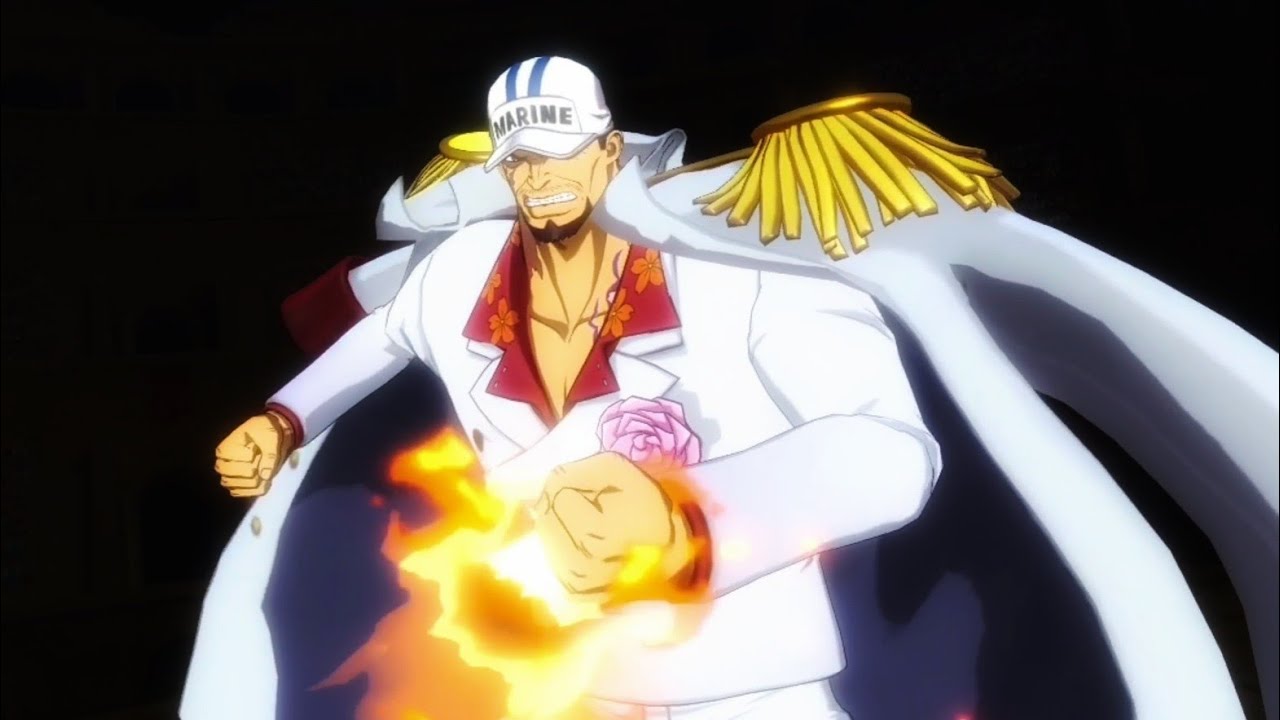 First Time using HIM (Akainu) in One Piece Fighting Path. - YouTube