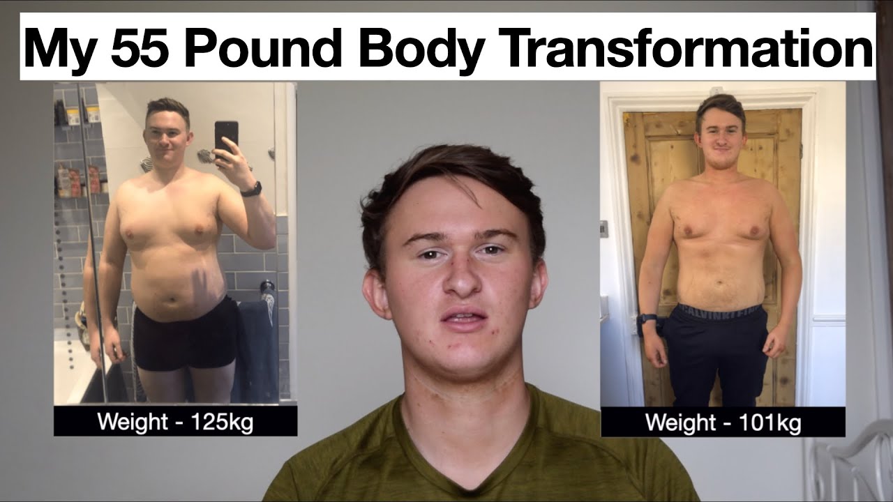 My Incredible 4 Month, 55 pound (25kg) Body Transformation - YouTube
