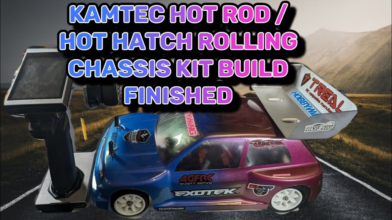 Kamtec Hot Hatch Rolling Chassis KIT build finished - YouTube
